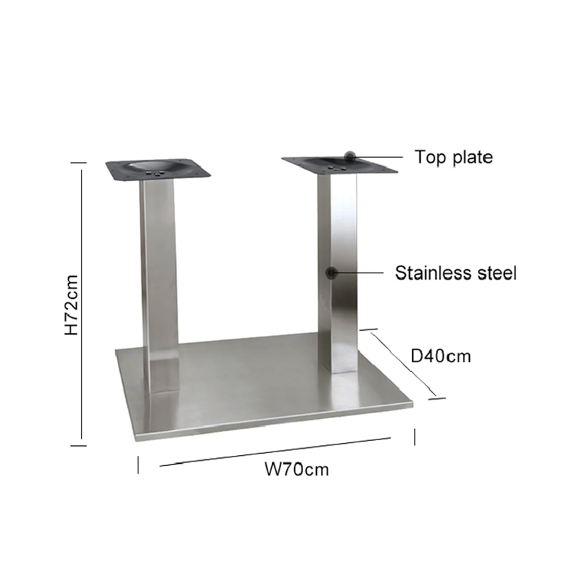 Stainless Steel Modern Cafe Table Base - Buy Cafe Modern Stainless ...