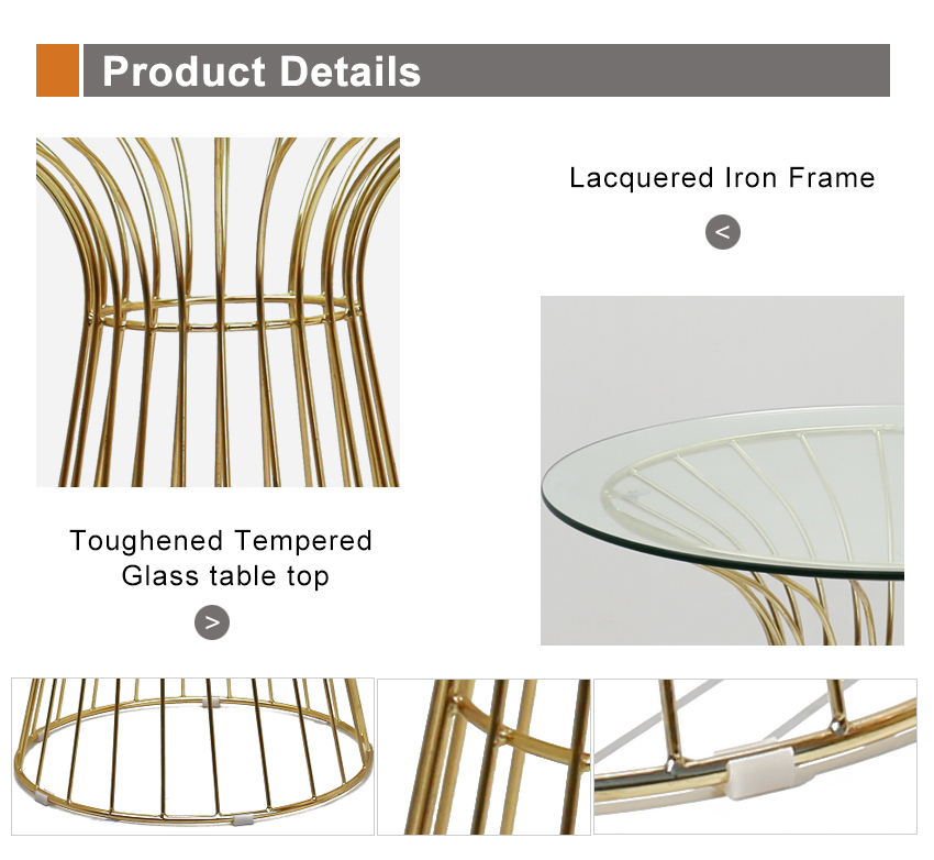 Commercial Outdoor Side Round Steel Table from China manufacturer ...